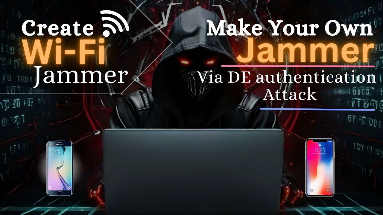 Cyber Security - WIFI Jammer Explained: How DE authentication Attacks ...