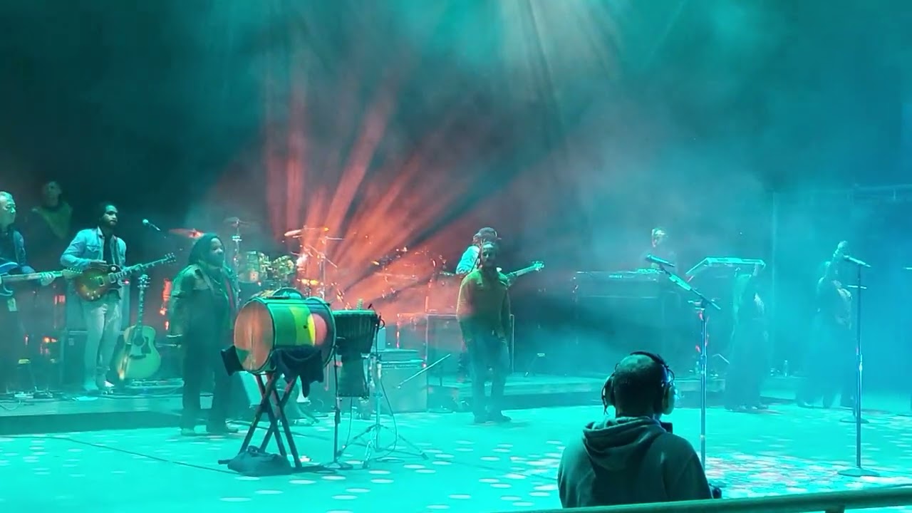 Stephen and Ziggy Marley - Redemption Song 》Iron Lion Zion - Live at ...