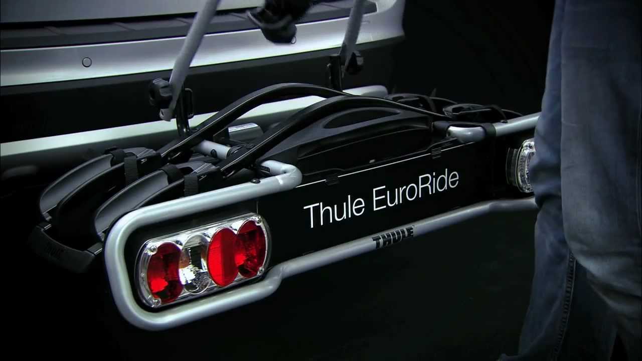 Thule EuroRide 940 Towbar Cycle Carrier - YouTube
