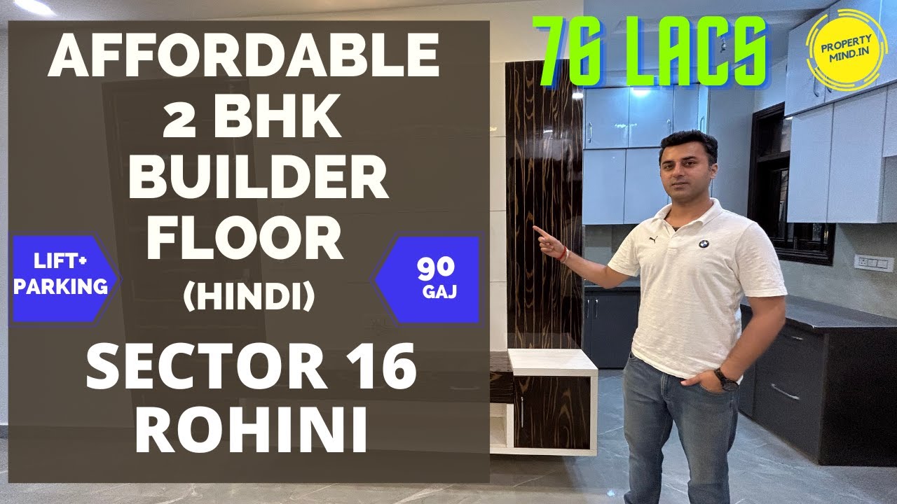 Affordable Floor in Delhi - 2 BHK - Sector 16 Rohini - Amazing ...