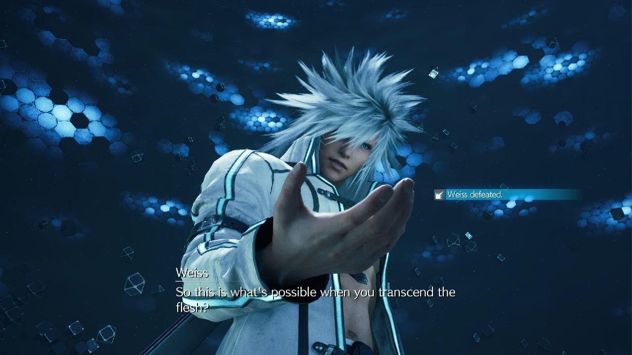 FINAL FANTASY VII REMAKE - Weiss Fight - YouTube