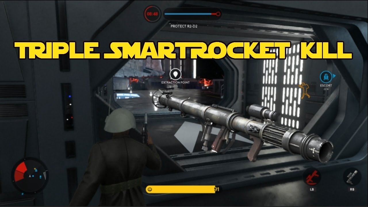 Triple Smart Rocket Kill -Star Wars Battlefront - YouTube