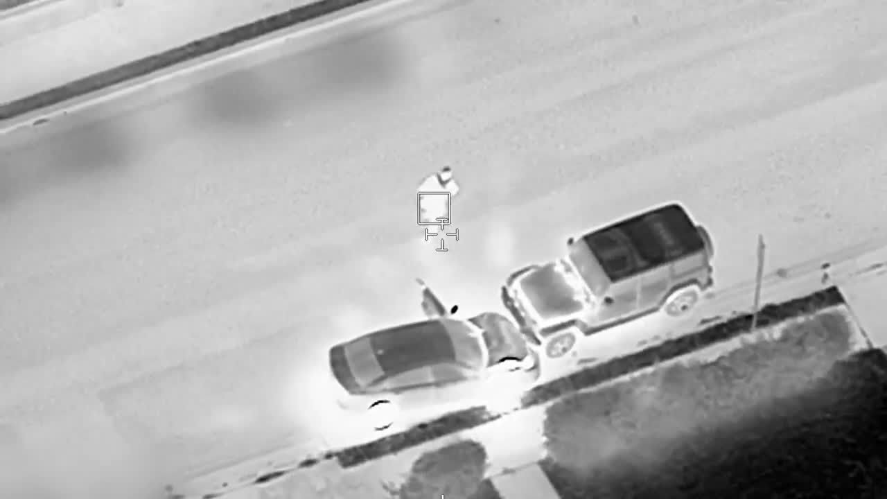 VIDEO: Police helicopter tracks John Drake Jr. while on the run - YouTube