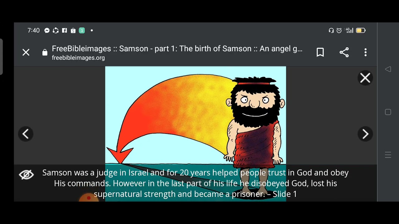 Samson - Part 1:. The Birth of Samson (Judges 13:1-25) - YouTube