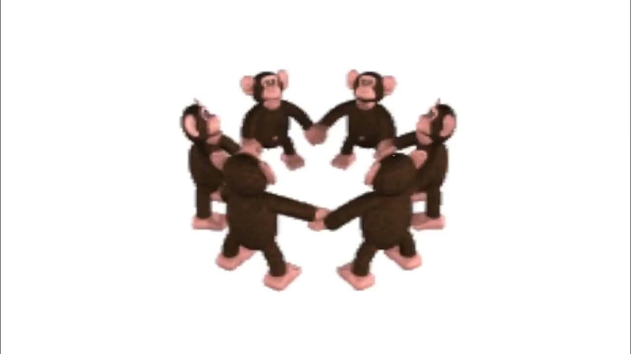 monkeys spinning for 3 minutes - YouTube