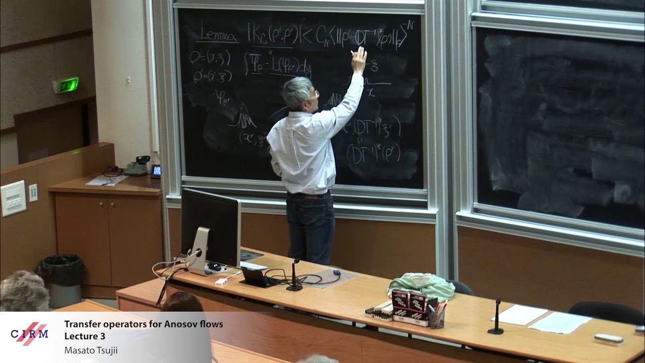 Masato Tsujii: Transfer operators for Anosov flows - lecture 3 - YouTube