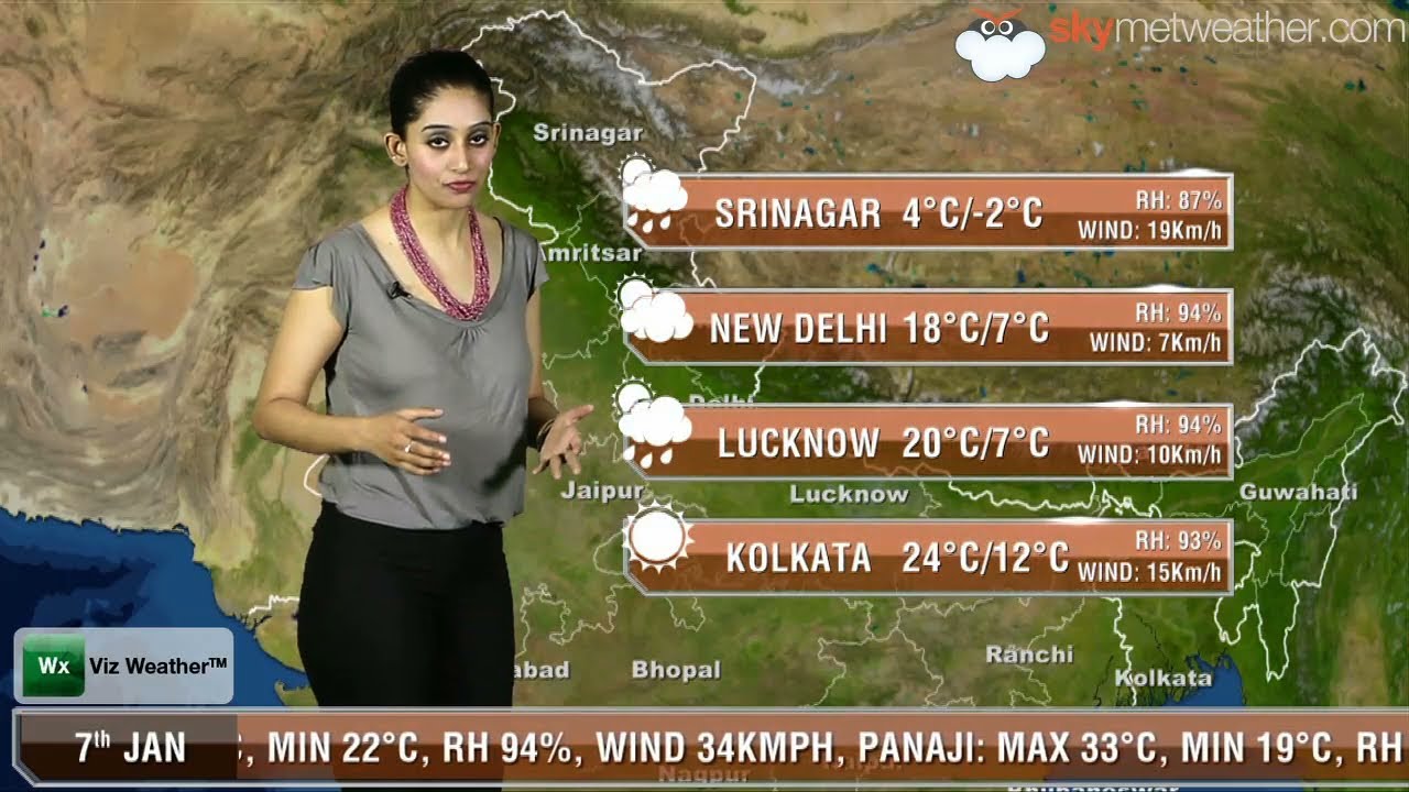 07/01/14 - Skymet Weather Report for India - YouTube