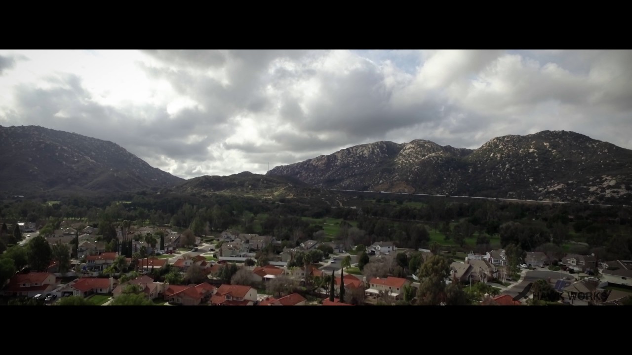 Southwest Temecula Aerial Hillside - YouTube