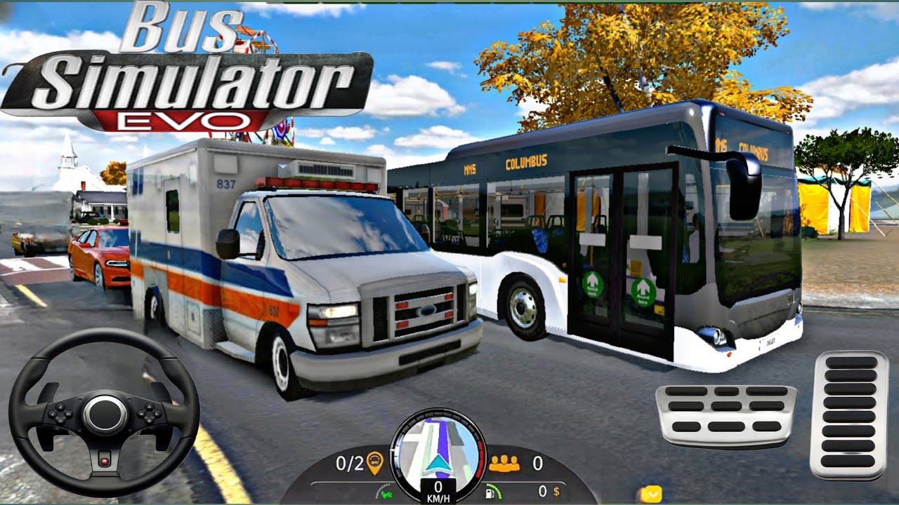 “BUS SIMULATOR EVO 🚍 TEXAS ROUTE MADNESS! | Realistic Driving Gameplay ...