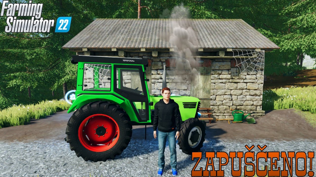 DOBIL SEM ZAPUŠČENO KMETIJO! (SLOVENSKA FARMA #6) [FS22 SLO] - YouTube
