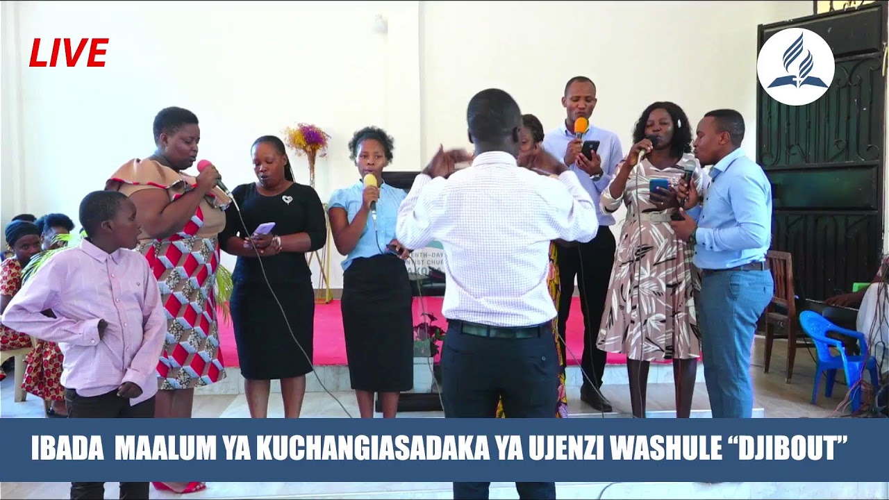 #LIVE // IBADA YA KUCHANGIA SADAKA YA UJENZI DJBOUT // MAKOKA SDA ...