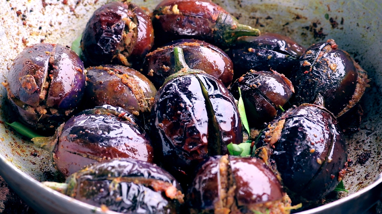 Brinjal Fry Recipe || Stuffed Baingan Fry || Gutti Vankaya Recipe BY My ...