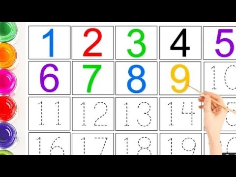 123 Numbers|1234 Numbers Name|123 Numbers spelling |12345 Learning for ...