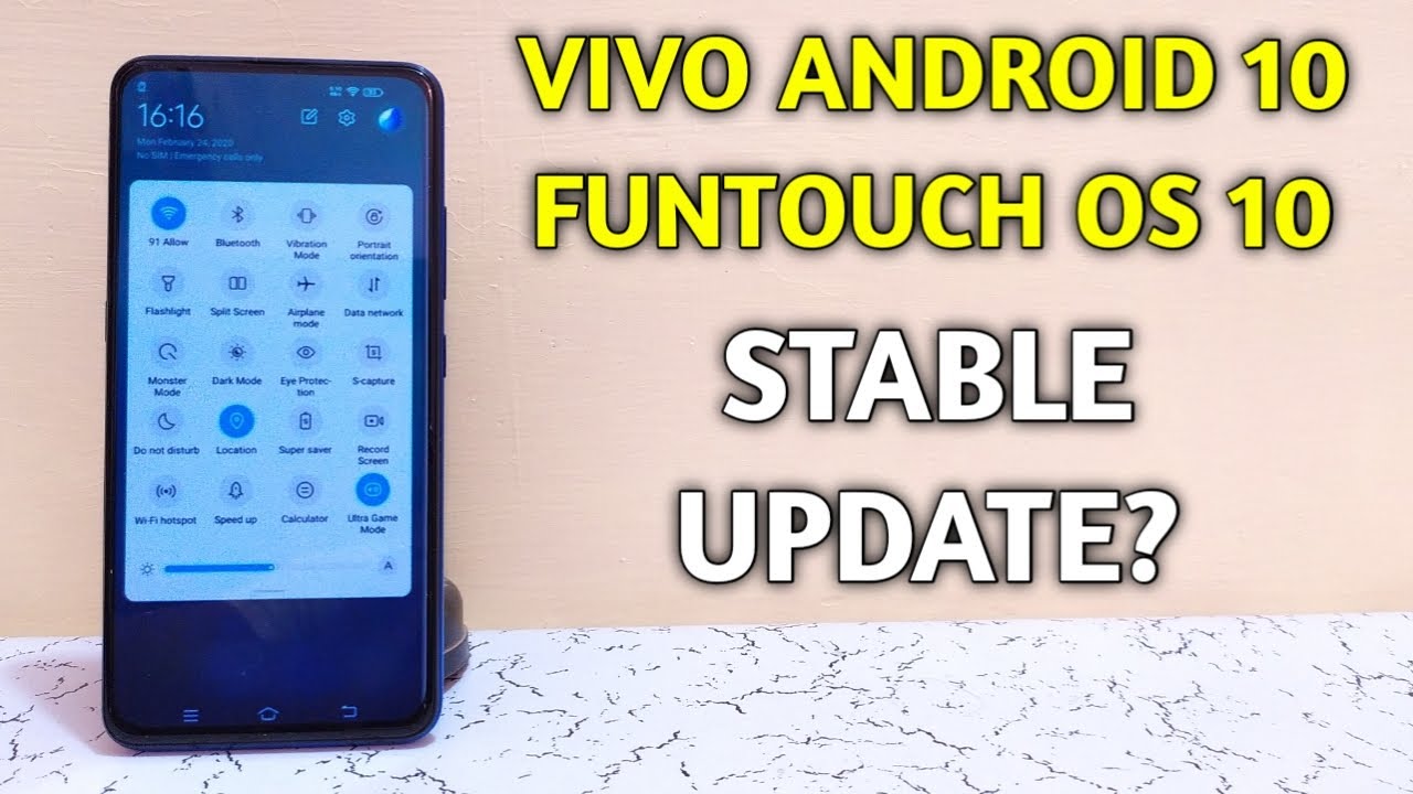Vivo Android 10 Funtouch os 10 Stable Update? - YouTube