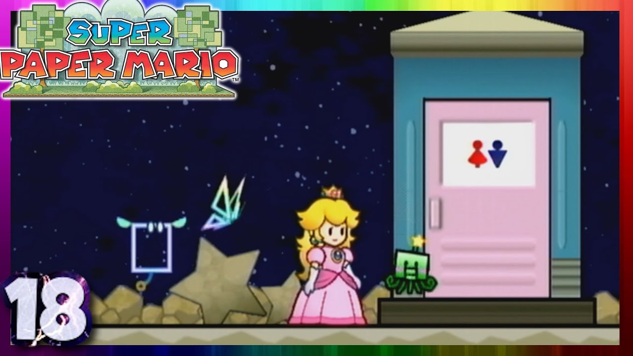 Super Paper Mario | Chapter 4-2: A Paper Emergency [18] - YouTube