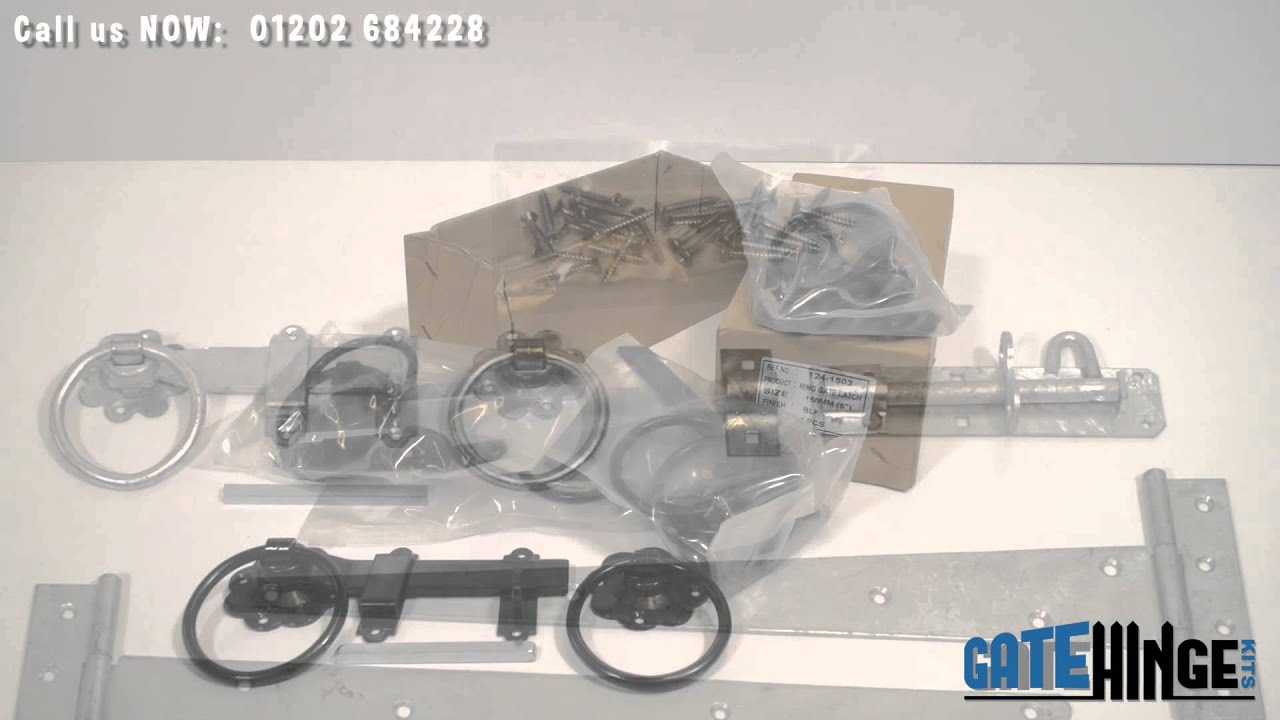 Gate ironmongery trade packs - YouTube