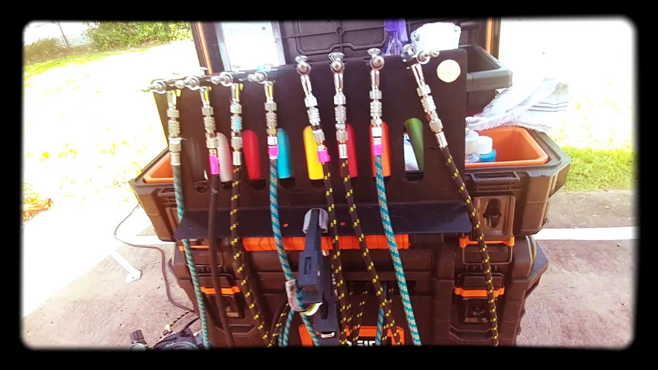 My New Airbrush Face Paint Setup - YouTube