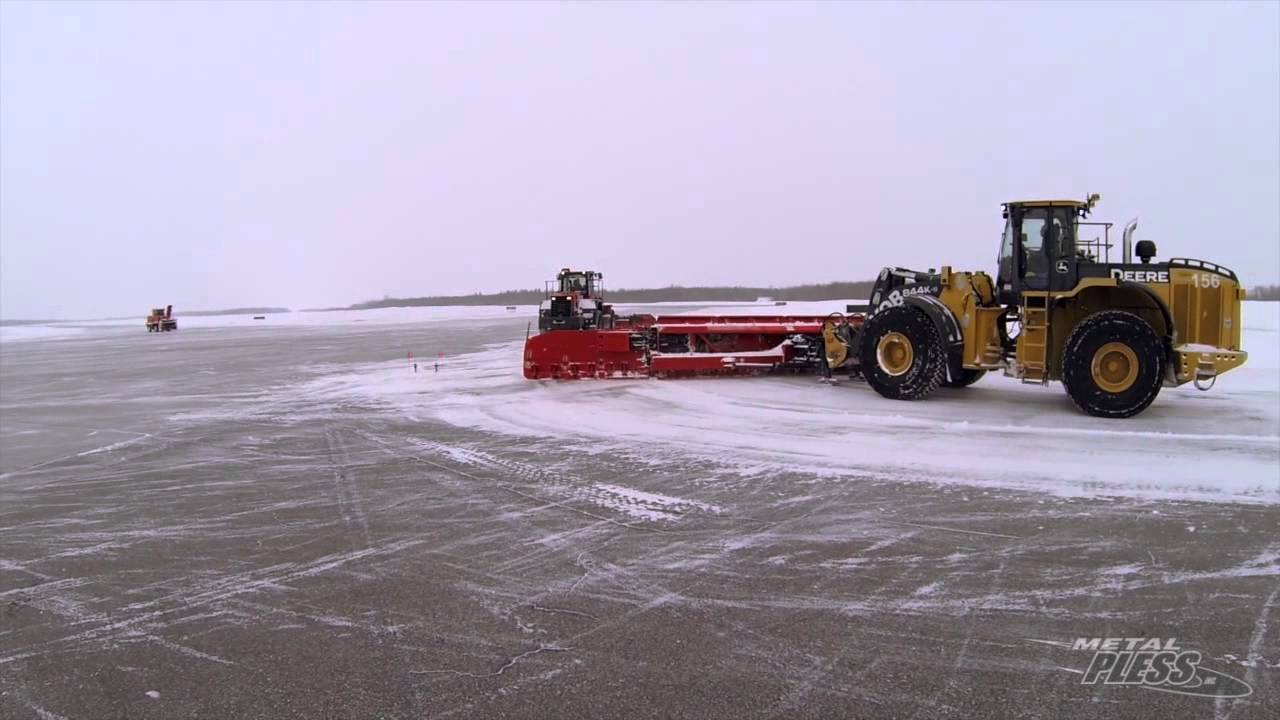 Lame à neige d'aéroport Métal Pless "MaxxPro" 2460-44 | MaxxPro 2460-44 ...
