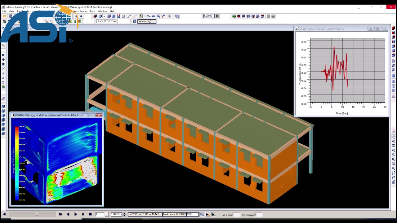 Seismic Time-History Analysis of Masonry Structure using ELS - YouTube