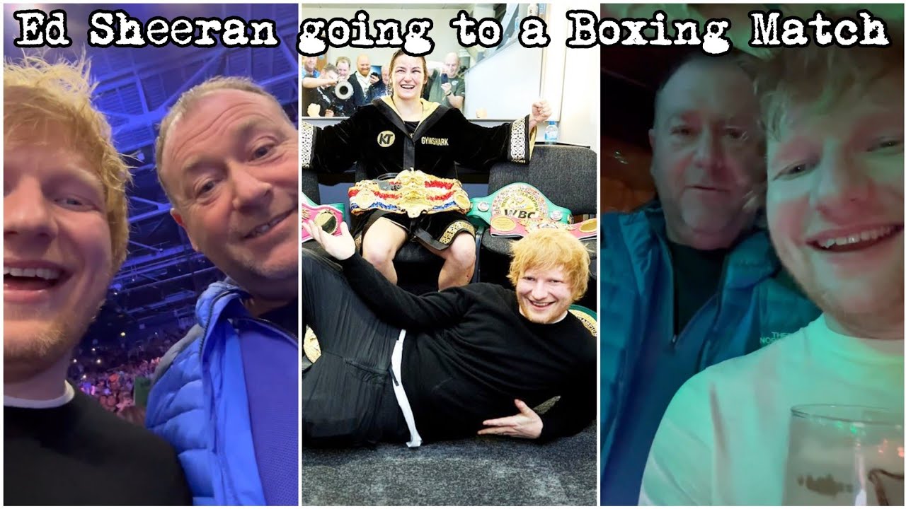 Ed Sheeran Vlog - Cameron vs. Taylor Boxing Match 🇮🇪🥊 - YouTube