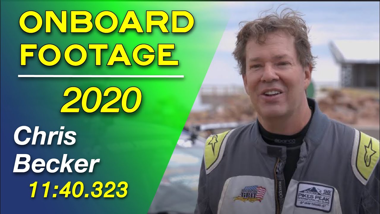 Chris Becker | Full Run Onboard + Driver Interview | 2020 Pikes Peak ...