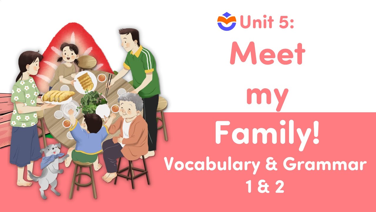 Unit 5: Meet my family - Vocabulary and Grammar 1 + 2 - English ...