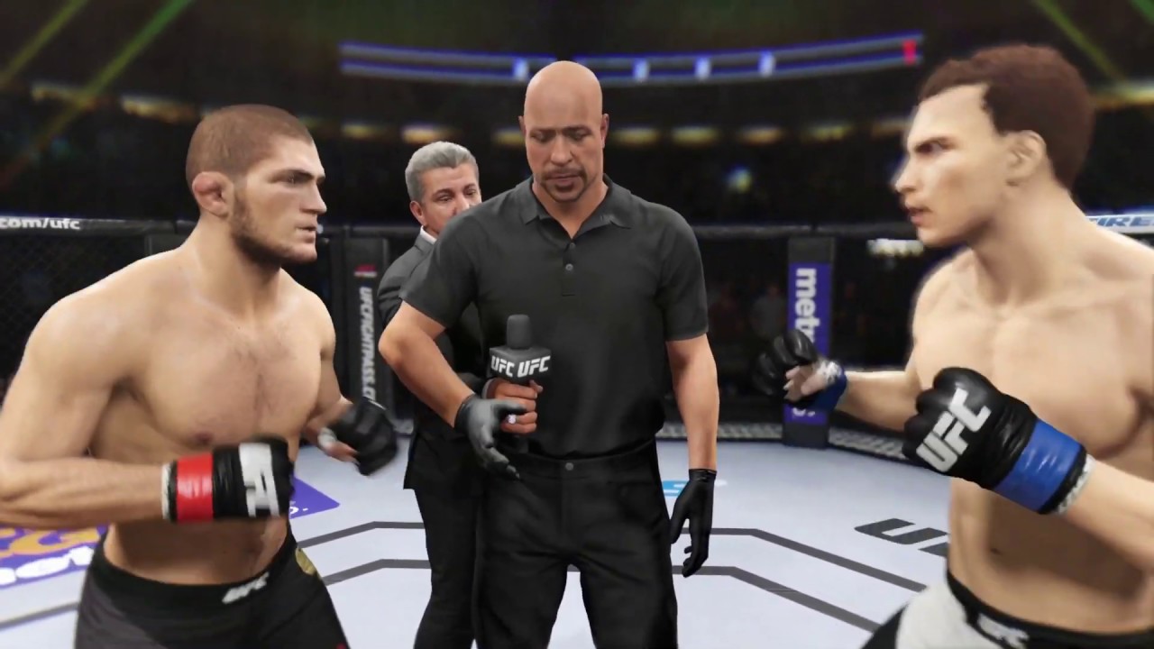 Khabib vs. American Psycho (EA Sports UFC 2) - Champion Fight ☝️🦅 - YouTube