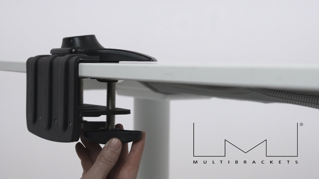 M Desktopmount Single / Dual / Triple Stand Desk Clamp - YouTube