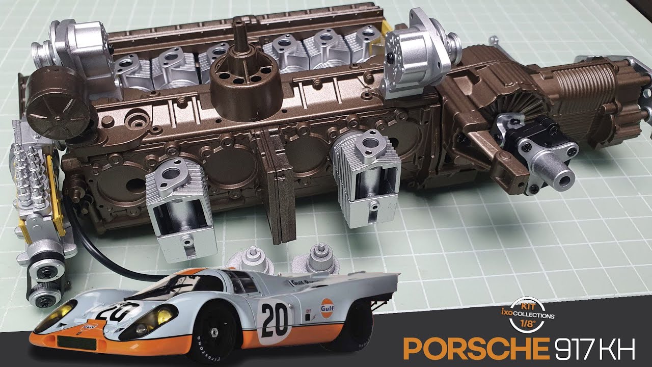Build the Porsche 917kh - Pack 3 - Stages 9-12 - YouTube