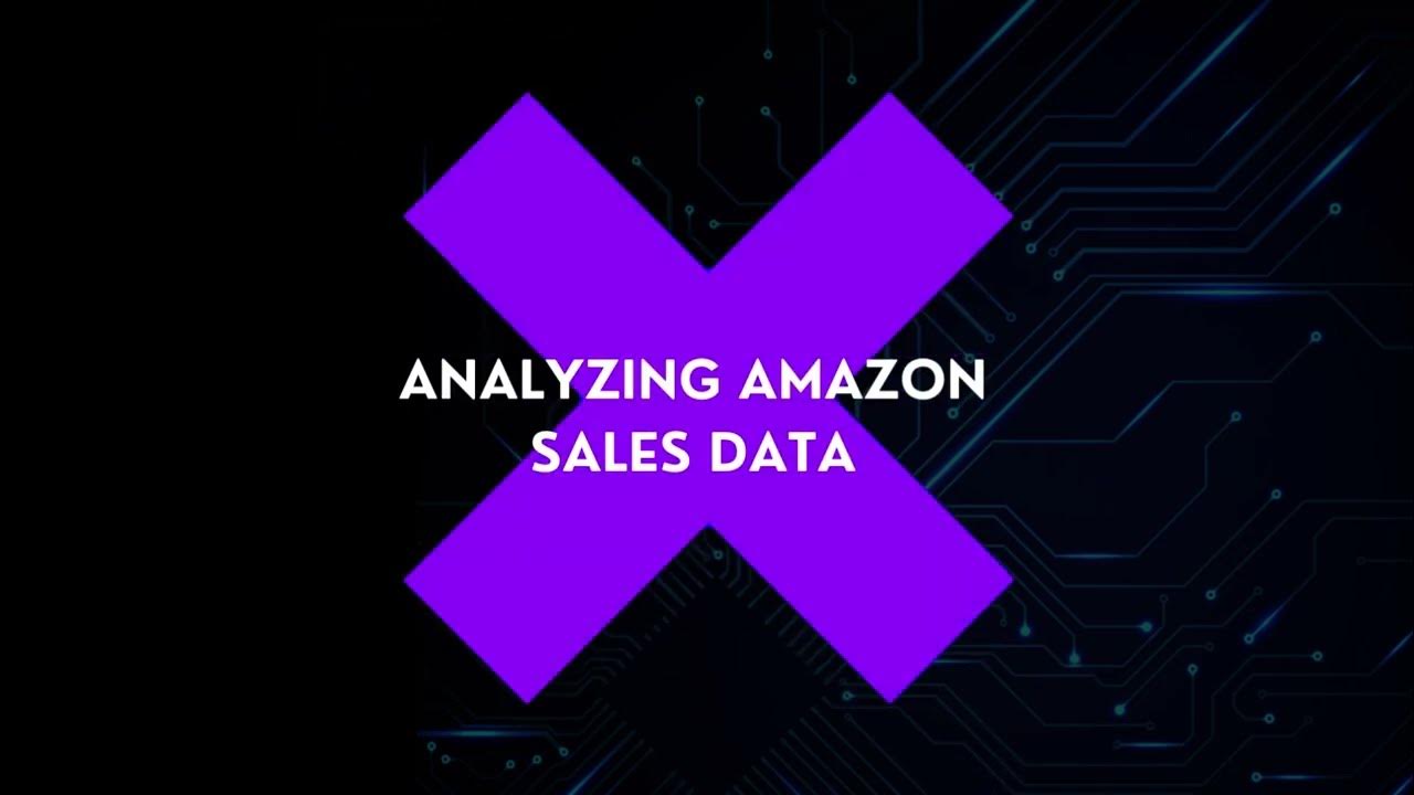 Analyzing Amazon Sales data - YouTube