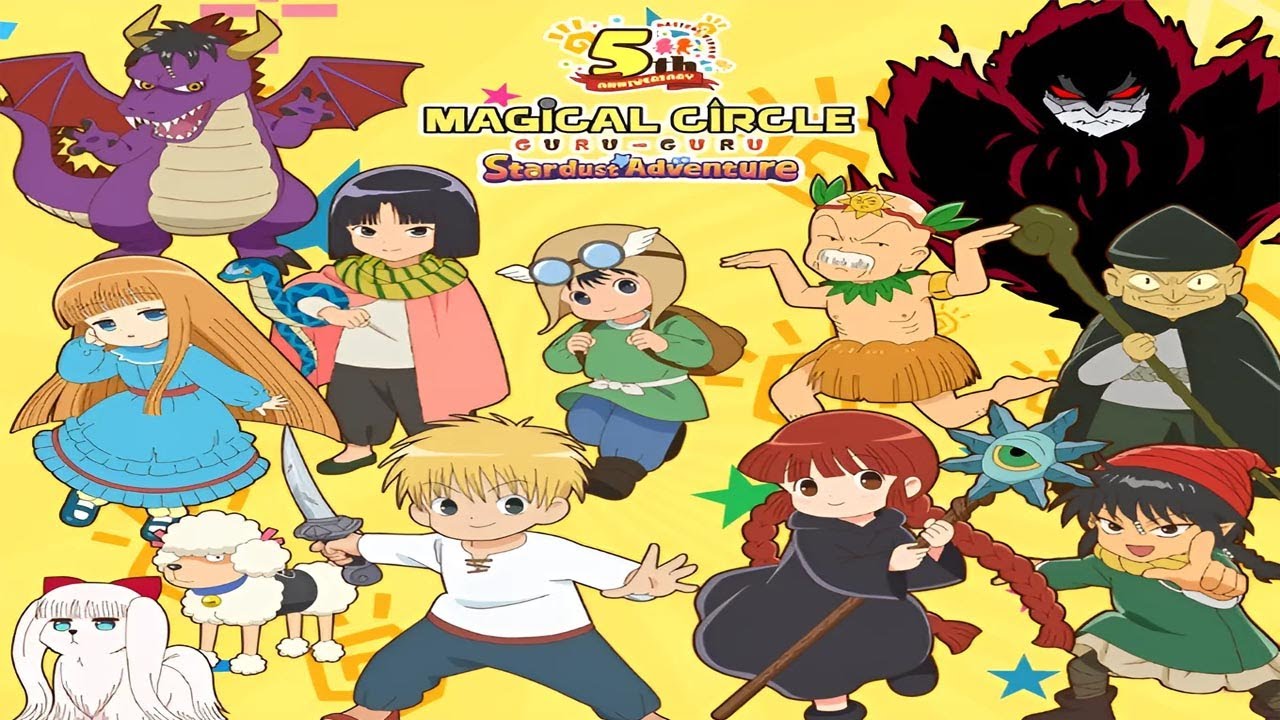 Magical Circle Guru-Guru: Stardust Adventure Gameplay - Idle RPG ...
