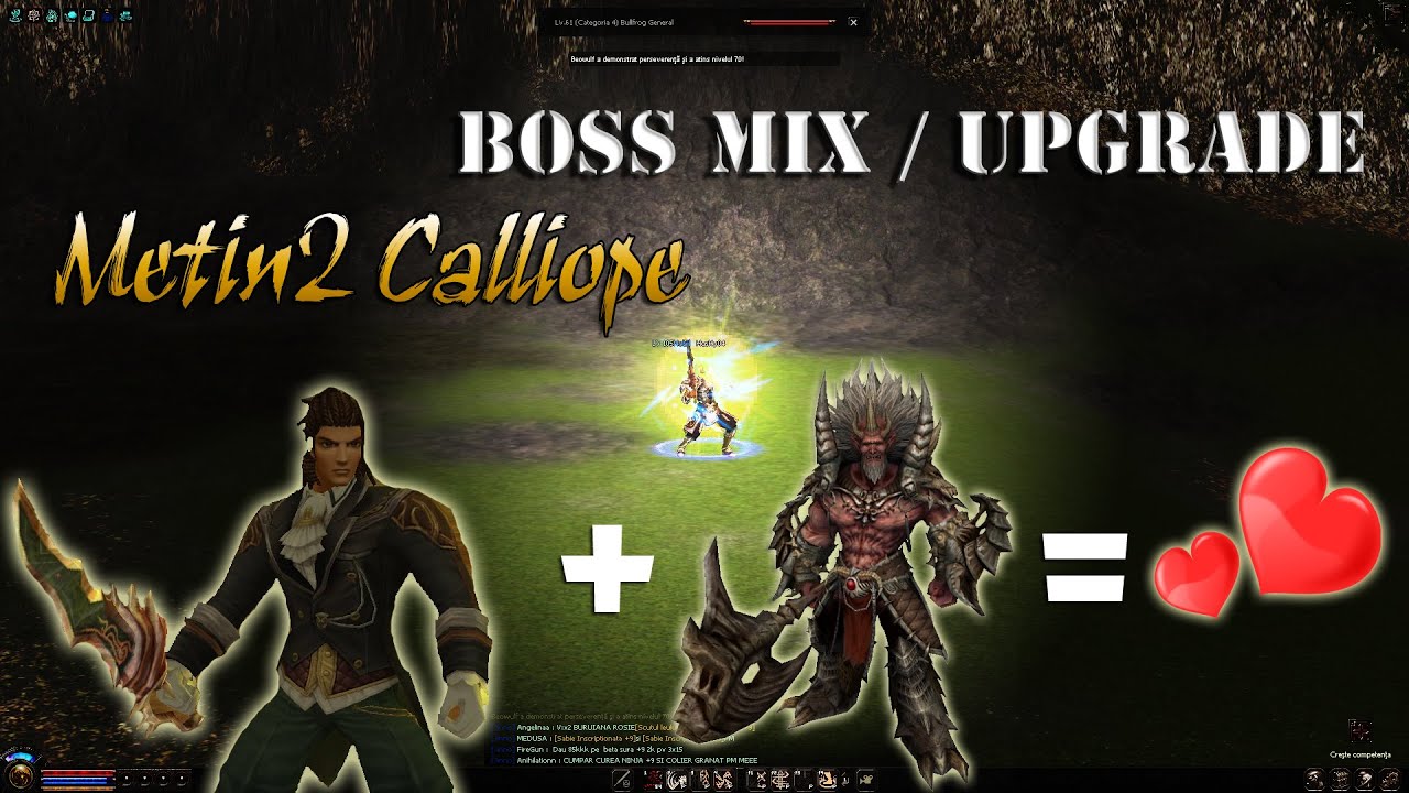 Metin2 Calliope Boss Mix & Upgrade - YouTube