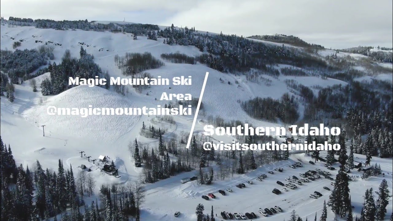 Skiing Magic Mountain Ski Area | Southern Idaho Feb. 2021 - YouTube