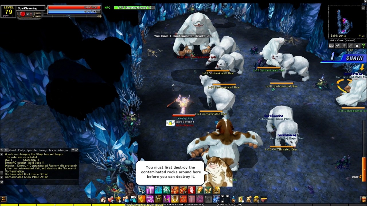 Spirit Lunia: Yeti's Cave (Normal) - Asuka Solo - YouTube