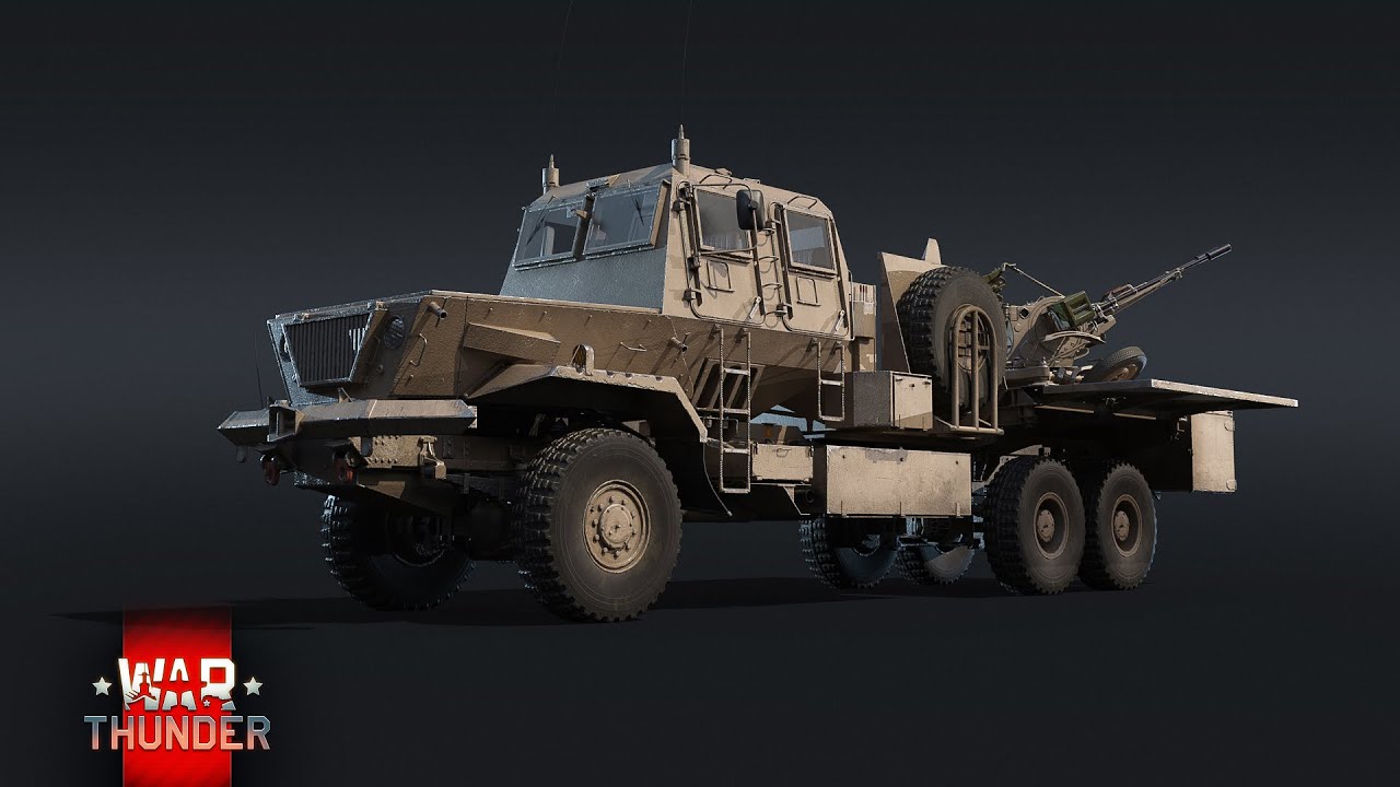 War Thunder - Upcoming Content - Bosvark SPAAG - YouTube