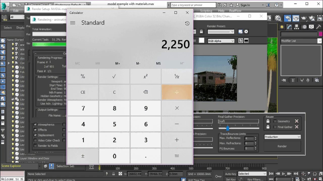 3DM - Creating Animation from frames in 3DS MAX - YouTube