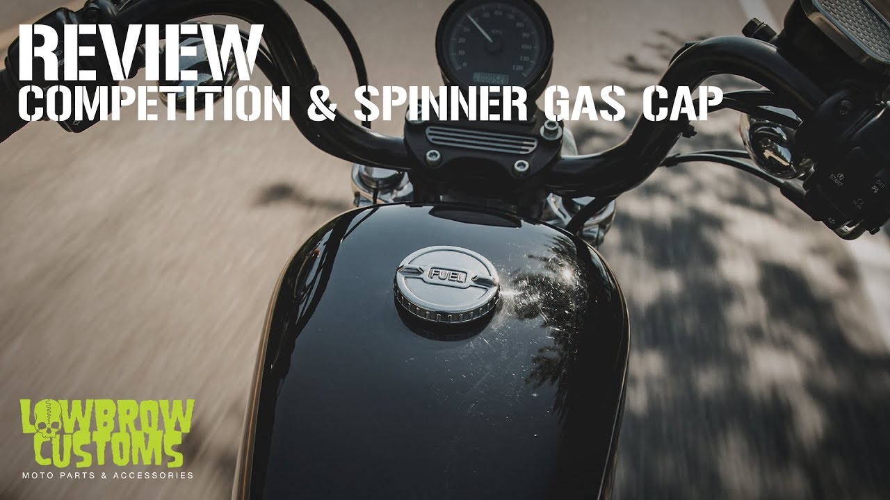 Lowbrow Customs Competition and Spinner Custom Gas Caps for Harley ...