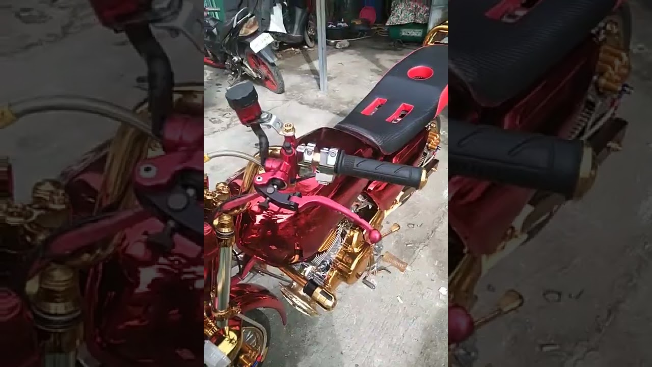 kawasaki barako 175 modified - YouTube