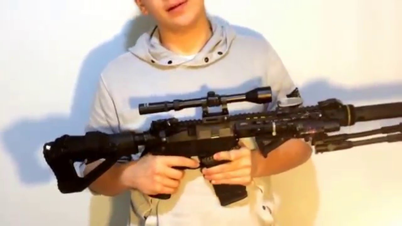 Custom da sniper sul cm16 srl - YouTube