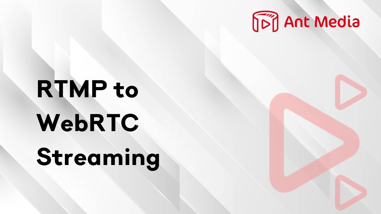 5 - RTMP to WebRTC Streaming - YouTube