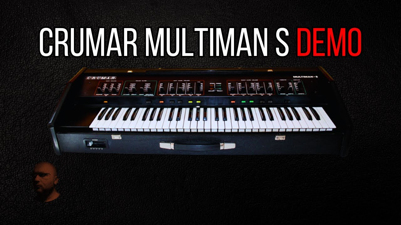 Crumar Multiman S (Orchestrator) Vintage String Machine [Synthesizer ...