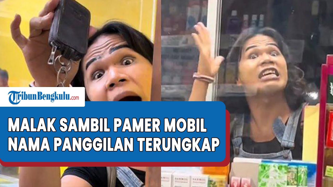 Waria Viral yang Malak Sambil Pamer Mobil, Chika Asal Wonosobo Pernah Kerja di Salon - YouTube