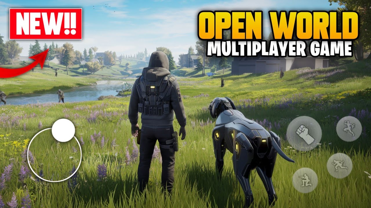 🔥 NEW OPEN WORLD MULTIPLAYER GAME FOR ANDROID! Machines Vs Humans Game ...