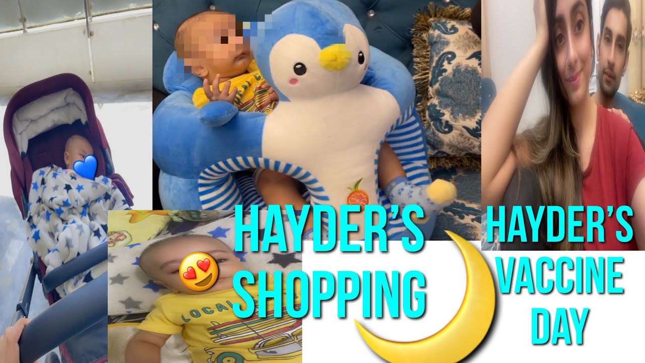Hayder’ new mini sofa😍💙Hayder’s vaccine day🥲 #ramadan2023 #eid2023 # ...