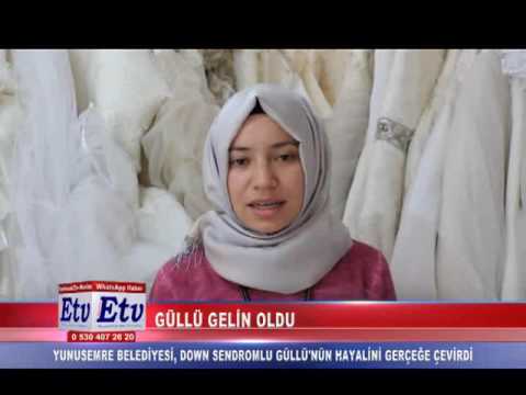 GÜLLÜ GELİN OLDU