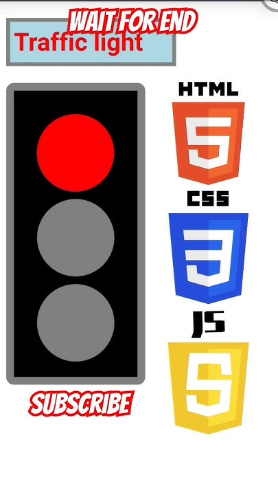🚦traffic light🚦 using html css javascript// #coding #programming #html #js #css - YouTube