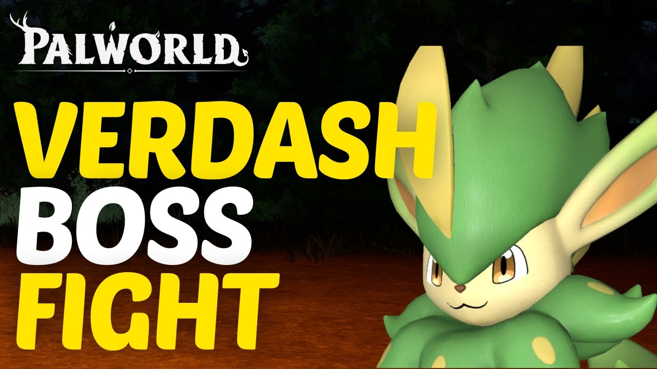 Boss Fight - Verdash in Palworld - YouTube