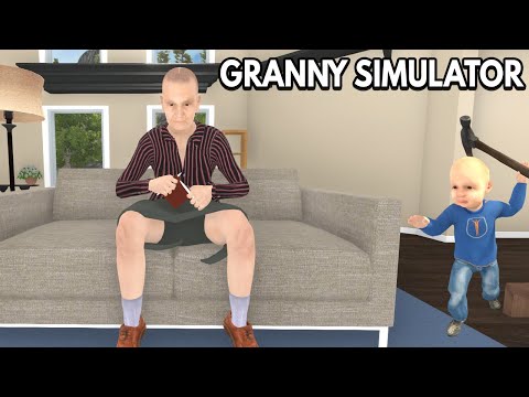 I DECLARED WAR ON MY GRANDMA!!! (Granny Simulator!)