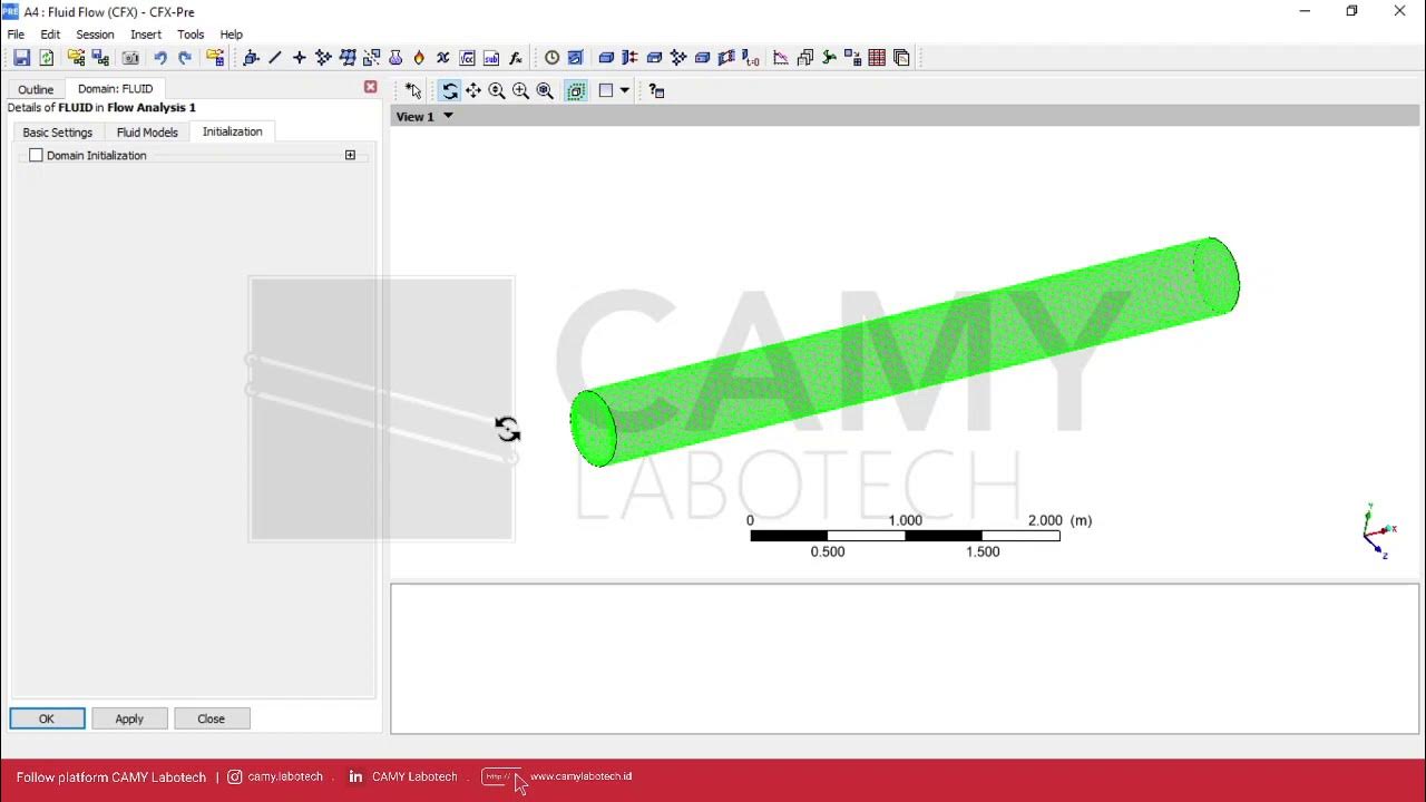 CFD - ANSYS CFX | Aliran Internal Pipe Flow - YouTube