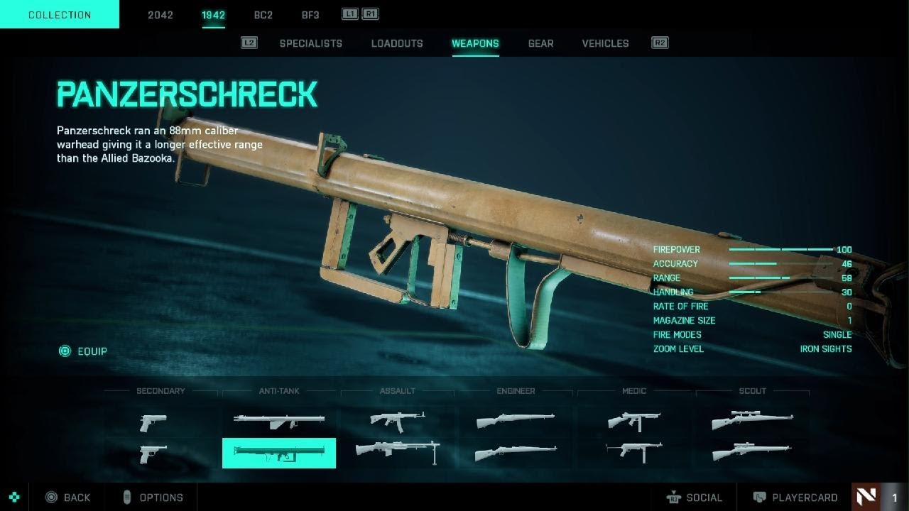Battlefield 2042 - All weapons in 1942 - YouTube